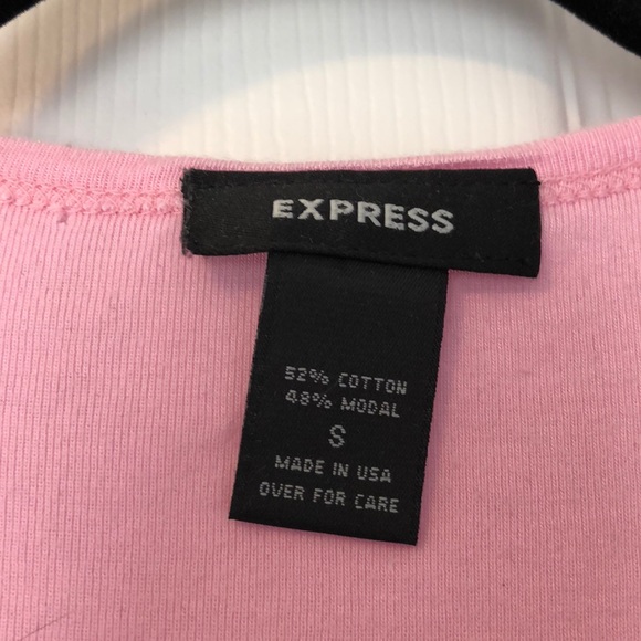 Express | Tops | Super Soft Classic Pink Tshirt | Poshmark